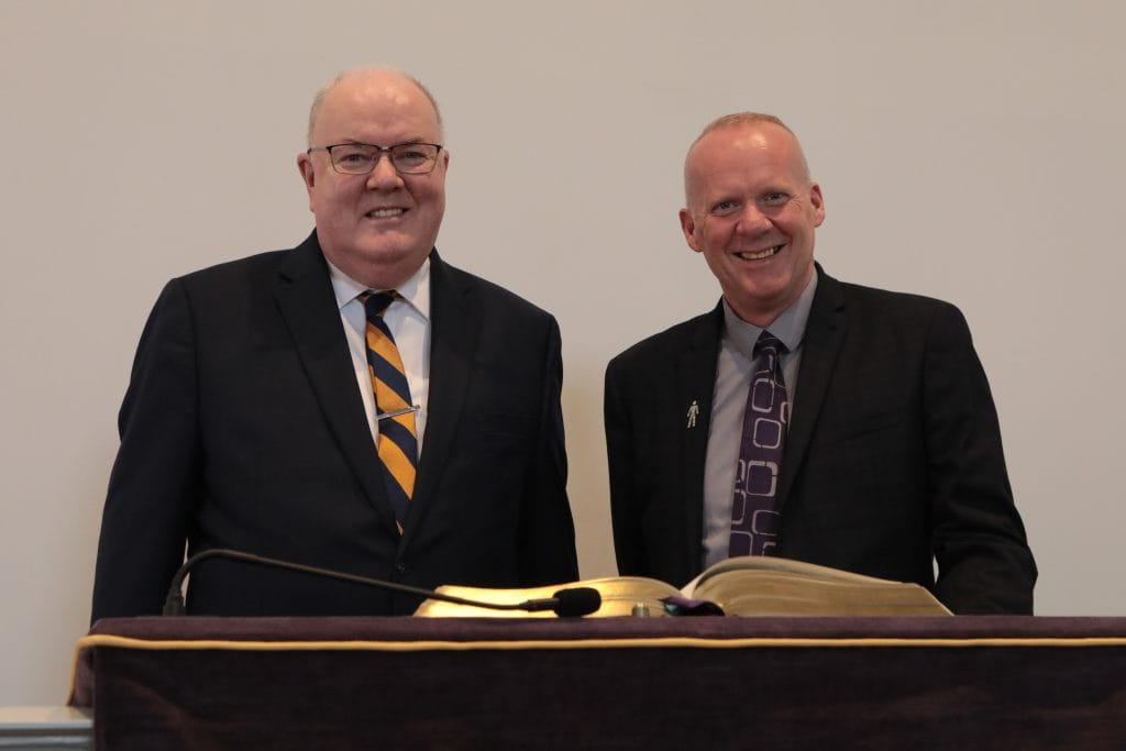 Derek Thomas preaches at 200-year anniversary services in Partick