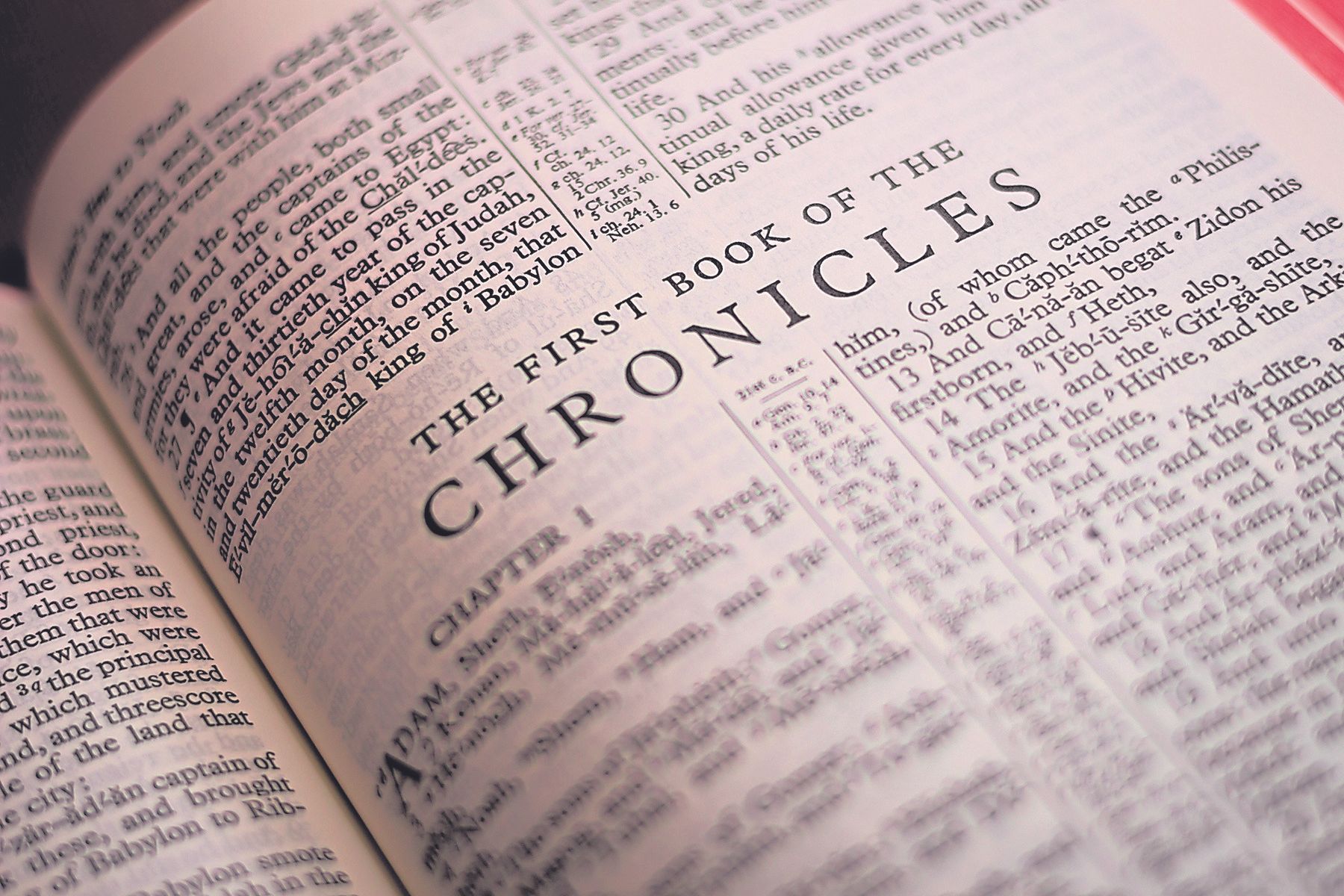 Scripture’s hidden gems: 1 Chronicles