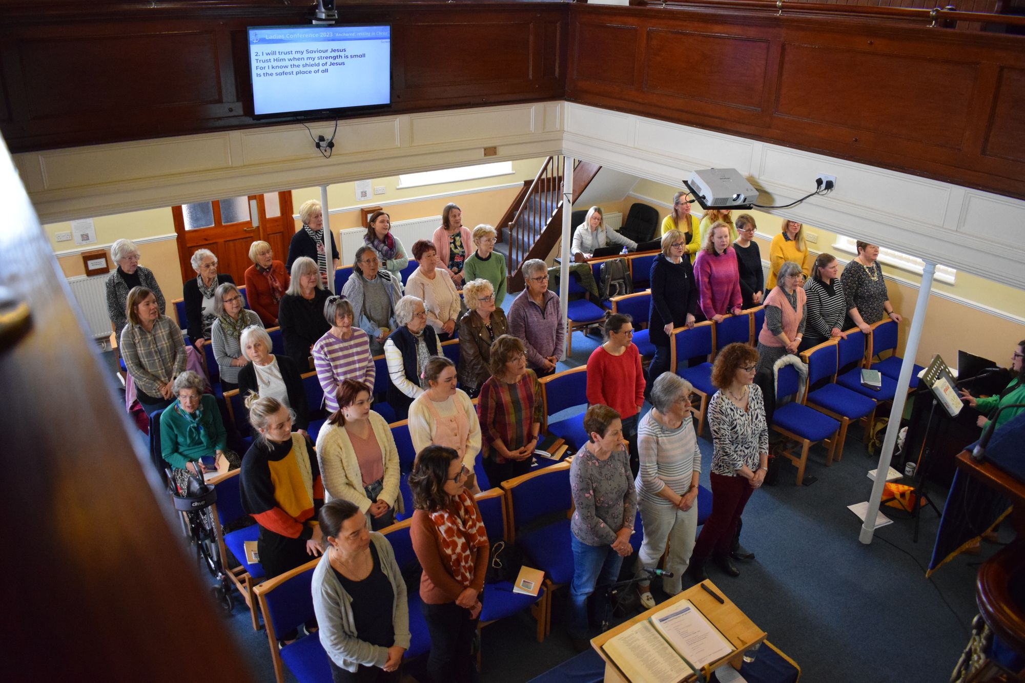 Fourteen churches represented at Ladies Conference in Suffolk
